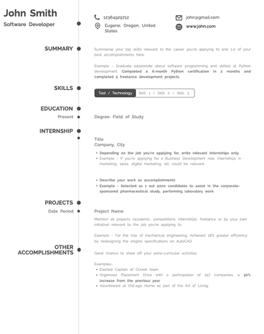 Resume Builder for Experienced Professionals!